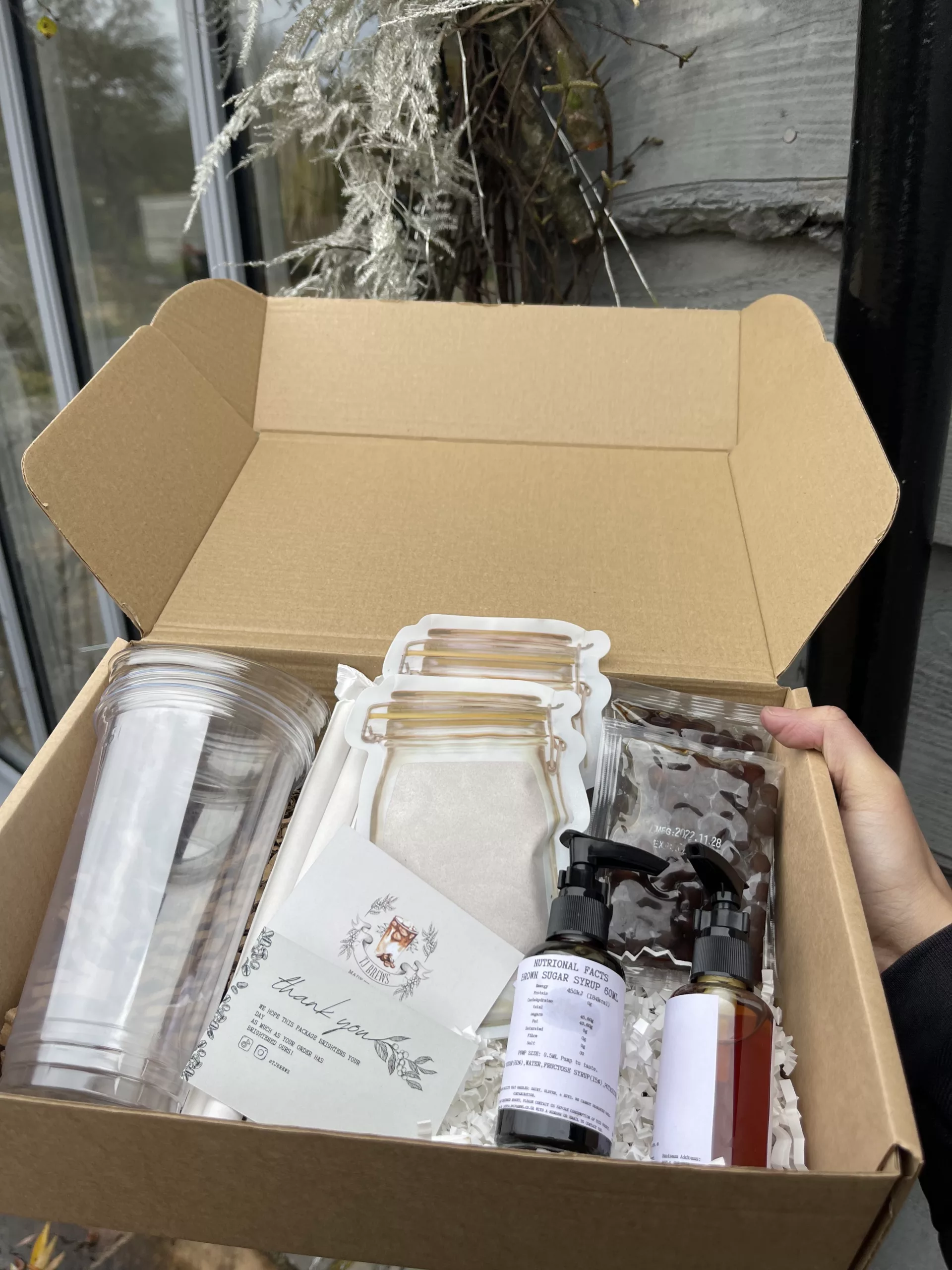 Brown Sugar Boba Milk Tea Box - TJ Brews Ltd